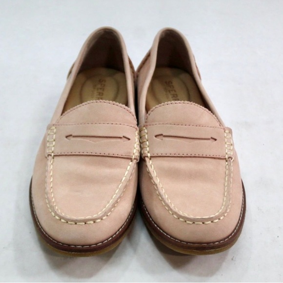 Sperry | Shoes | Sperry Seaport Penny Loafer In Rose Dust Nubuck ...